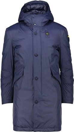 Blauer Herren Mantel mit Wattierung FAYWOOD
