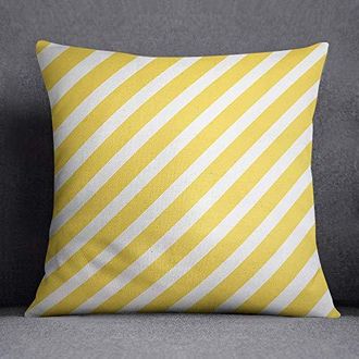 Bonamaison Le Jardin du Lin Kissenhüllen, Cotton, Mehrfarbig, 45x45