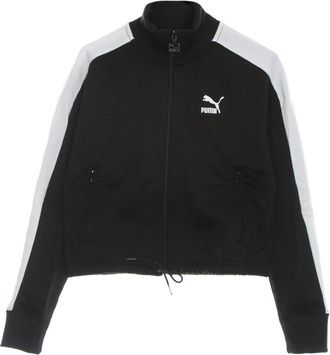 Puma T7 Crop Track Jacket - - Sport - Damen - Schwarzk - M