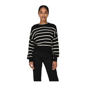Only Only, Damen, Strickwaren, Schwarzk, LGr&ouml;&szlig;e