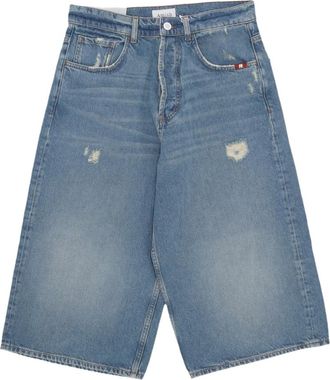 Amish Homme, Shorts, Bleu, Taille: W30 Huge Denver Bermuda