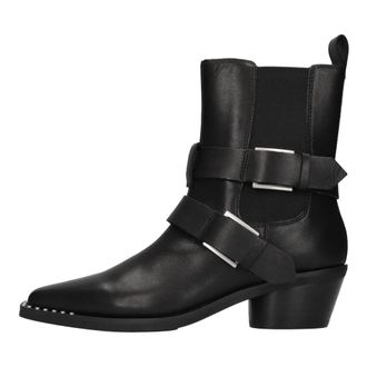Ash Leder Stiefeletten - - Shoes - Damen - Schwarzk - 37 EU