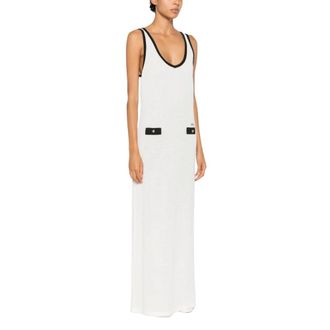 Karl Lagerfeld Damen, Kleider, Wei&szlig;, MGr&ouml;&szlig;e