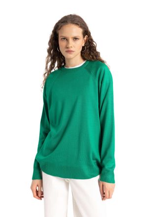 DeFacto Damen Strickmode - Stilvolle Strickpullover Blusen & Tuniken f&uuml;r Damen - Auswahl an Pullover - Feinstrickpullover Strickjacken und Pulli