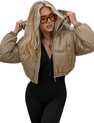 OZONEE Damen &Uuml;bergangsjacke Regenjacke Jacke &Uuml;bergang Jacken Herbst Bomberjacke Stehkragen Kapuze Steppjacke Kapuzenjacke Leichte Outdoor Puffer Jacket Gepol
