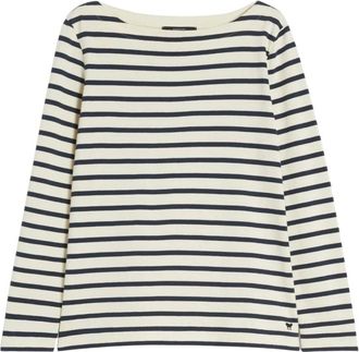 Max Mara Femme, Tops, Multicolore, Taille: 40 FR Wkderasmo Striped Cotton T-shirt