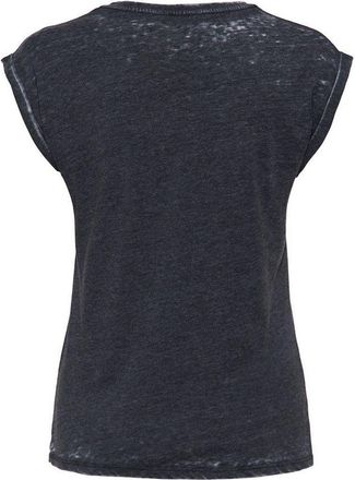 Queen Kerosin Print-Shirt Live Fast (1-tlg) mit Biker-Print