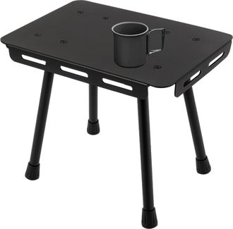 Generico Picknicktisch für den Außenbereich, zum Camping, klein, faltbar, leicht, multifunktional, einfach zu verstauen und zu transportieren