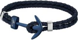 Lotus Femme Acier et cuir Asscher pas de bijou Bracelet