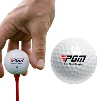 Generico Golf-Trainingsball: Dreischichtige Konstruktion, 1 St&uuml;ck, stabiles Handling-Design, Hilfe f&uuml;r Swing-Putter-Trainingszubeh&ouml;r | Professionelle Qualit&auml;t 