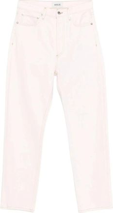 A Gold E 90er Mid Rise Gerades Jeans - - Jeans - Damen - Rosa - W26