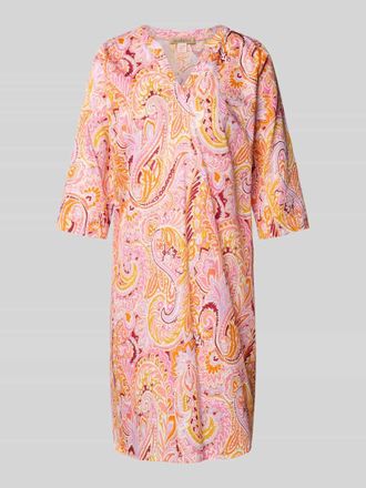 Smith & Soul Knielanges Kleid mit V-Ausschnitt