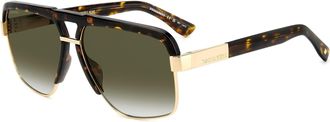 Dsquared2 Dsquared D2 0084/s 2IK/9K HAVANA GOLD Sunglasses Men Metall, Standard, 61