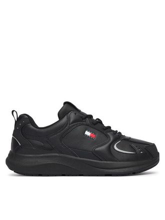 Tommy Jeans Sneakers Tommy Jeans Lth Runner EM0EM01776 Schwarz