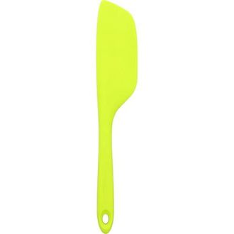 RBV BIRKMANN Birkmann, Teigschaber XL Lemon Green 7,5cm x 1,5cm x 30,5cm Silikon mit Metallkern hitzebeständig bis 230 Grad Celsius