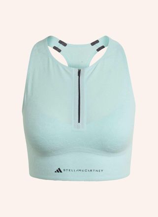adidas Adidas By Stella Mccartney Adidas By Stella Mccartney Running Crop-Top, Blumenspitze blau