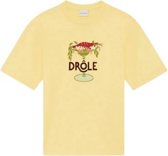 Dr&ocirc;le de Monsieur Homme, Tops, Jaune, Taille: XL T-Chemises