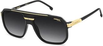 Carrera SUN Carrera 1077/S Gafas, Black Gold, ESTANDAR Unisex Adulto
