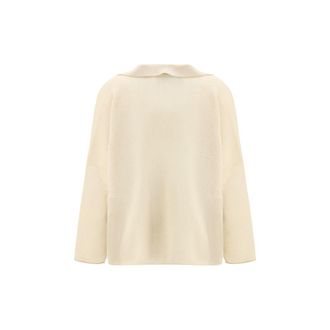 Alanui Womens Beige Cashmere Sweater Clothing