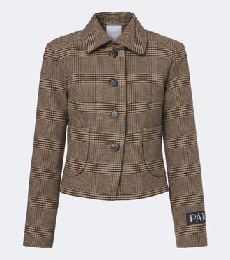 Patou Veste &agrave; motif Prince de Galles