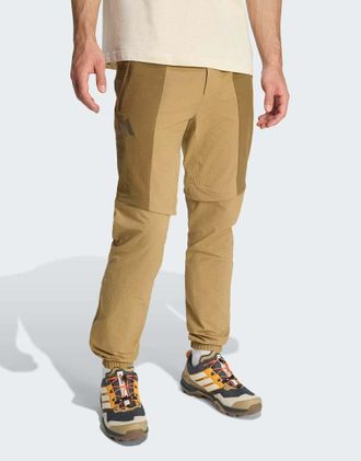 adidas adidas Performance - Terrex Xperior Utilitas Clima365 - Hose in Brown Oxide / Cardboard mit abnehmbarem Beinteil