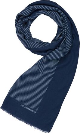 Armani Winterschals - - Accessories - Herren - Blau - ONE SIZE