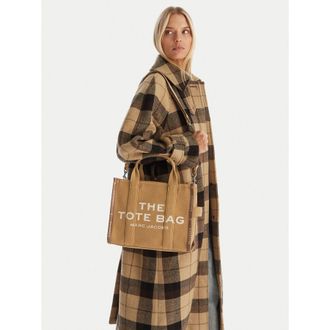 Marc Jacobs Handtasche Marc Jacobs The Jacquard Medium Tote Bag M0017027 Braun