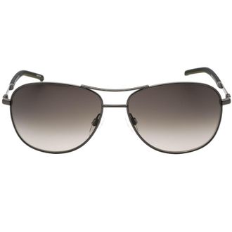 Tommy Hilfiger Unifarben-Sonnenbrille für Herren (Dunkles Ruthenium)