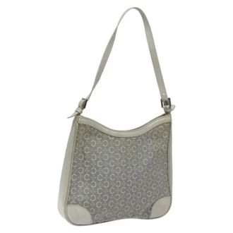 Celine Pre-owned Toile sacs-celine - Femme - Pre-owned - Gris - Taille: ONE Size