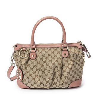 Gucci Crossbody Bags - Sukey Top Handle - Gr. unisize - in Rosa - f&uuml;r Damen