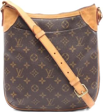 Louis Vuitton sac porté épaule monogrammé Odeon PM (2008) - Marron