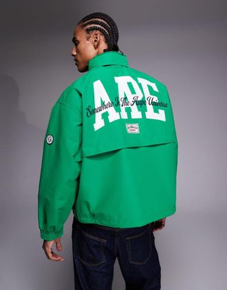 Aape By A Bathing Ape Aape by A Bathing Ape - Veste coupe-vent technique - Vert