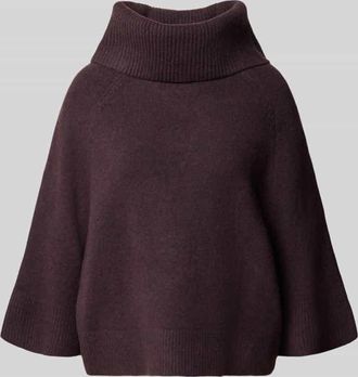 Comma Relaxed Fit Strickpullover aus elastischem Woll-Mix