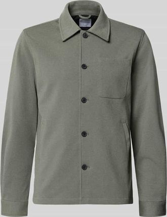 Lindbergh Slim Fit Hemdjacke mit Viskose-Anteil