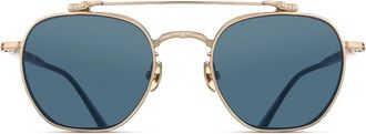Matsuda M3148 Klapp-Sonnenbrille - - Accessories - unisex - Gelb - 48 MM