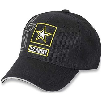 TS Tactical Ops Casquette avec broderie Army et broderie sur visi&egrave;re Army