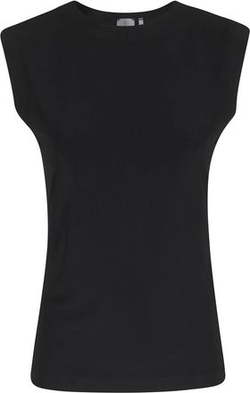 Norma Kamali Femme, Tops, Noir, Taille: 36 FR D&eacute;bardeur
