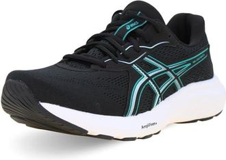 Asics Homme Gel-Contend 9 Sneaker, Black/Wave Teal, 45 EU