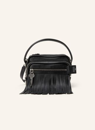 Acne Studios Umh&auml;ngetasche schwarz