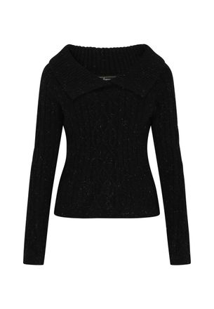 Faina Pullover Frauen Schwarz