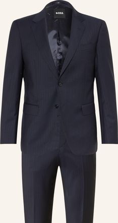 HUGO BOSS Anzug Huge Slim Fit blau
