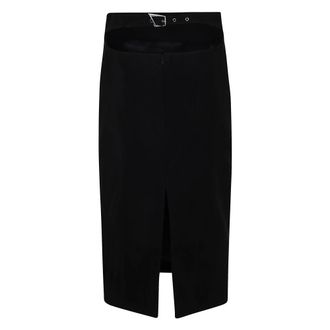MUGLER Midi-Bleistiftrock - - Skirts - Damen - Schwarzk - S