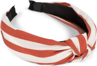 styleBREAKER Haarschmuck Haarreif mit Streifen Muster