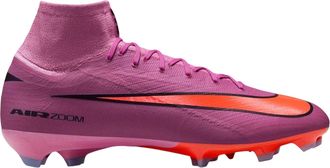 Nike Mercurial Fu&szlig;ballschuhe mit festem Boden f&uuml;r Herren/Damen Unisex (Pink/Schwarz)
