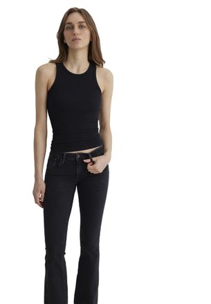 Mavi Damen Tank TOP T-Shirt, Black, L