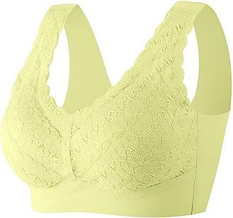 Generic Soutien-gorge 2026 pour femme - Confortable et sans traces - Style d&eacute;bardeur - Petite poitrine converg&eacute;e - Bonnet fixe - Dos sans anneau en acier - Pl