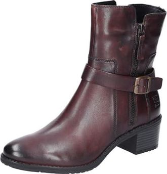 Bagatt Femme Ruby Bottes à la cheville, Rouge-3500,40 EU