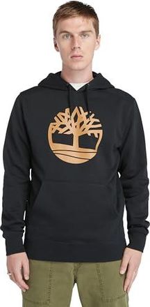 Timberland Homme Sweat À Capuche avec Logo Principal, Navy, M