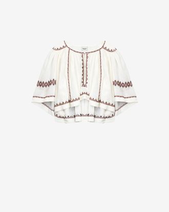 Isabel Marant Top Felicity - Femme - &Eacute;cru-ocre - Taille34 - Marant &Eacute;toile