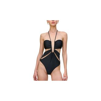 Cult Gaia Damen, Bademode, Schwarzk, SGr&ouml;&szlig;e